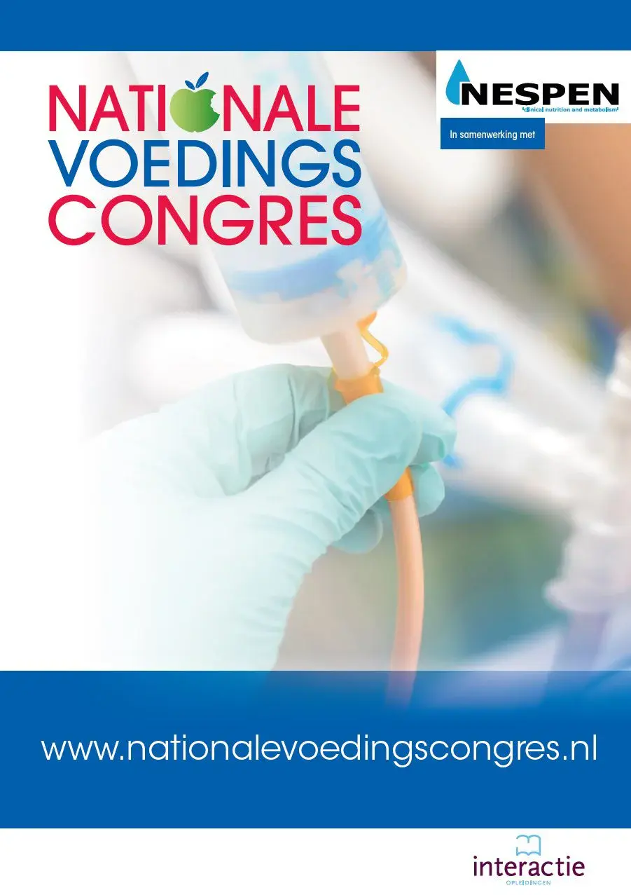 18e Nationaal Voedingscongres, 12 maart 2026 | NESPEN